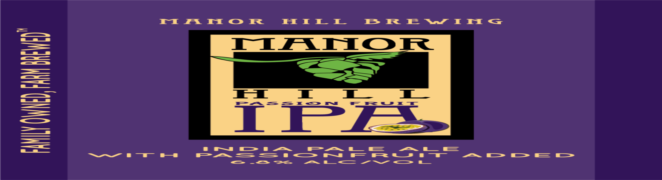 PASSION FRUIT IPA – Manor Hill Brewing